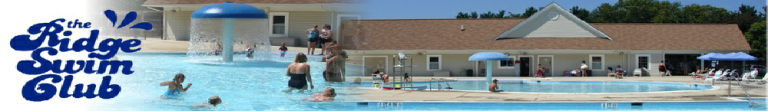 WELCOME TO THE RIDGE SWIM CLUB
